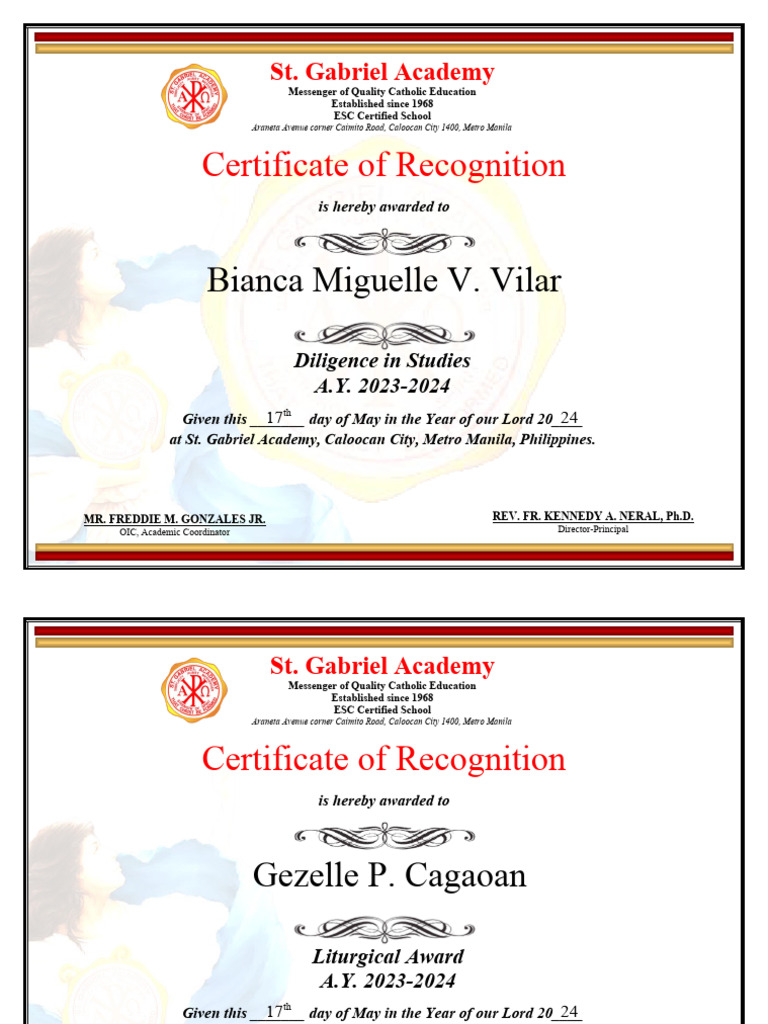 SAMPLE-CERTIFICATE | PDF | Manila | Educational Institutions