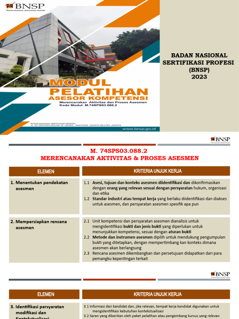 Kriteria Unjuk Kerja Uji Kompetensi 2023 Pdf