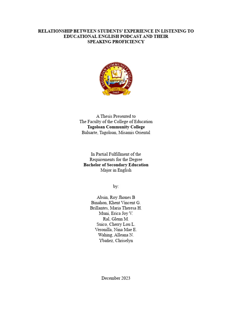 COVER PAGE APPROVAL LETTER ACKNOWLDEGMENT DEDICATION ABSTRACT ...
