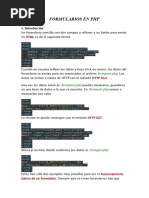 Formulario XAMPP PHP HTML | PDF | Php | Servidor HTTP Apache