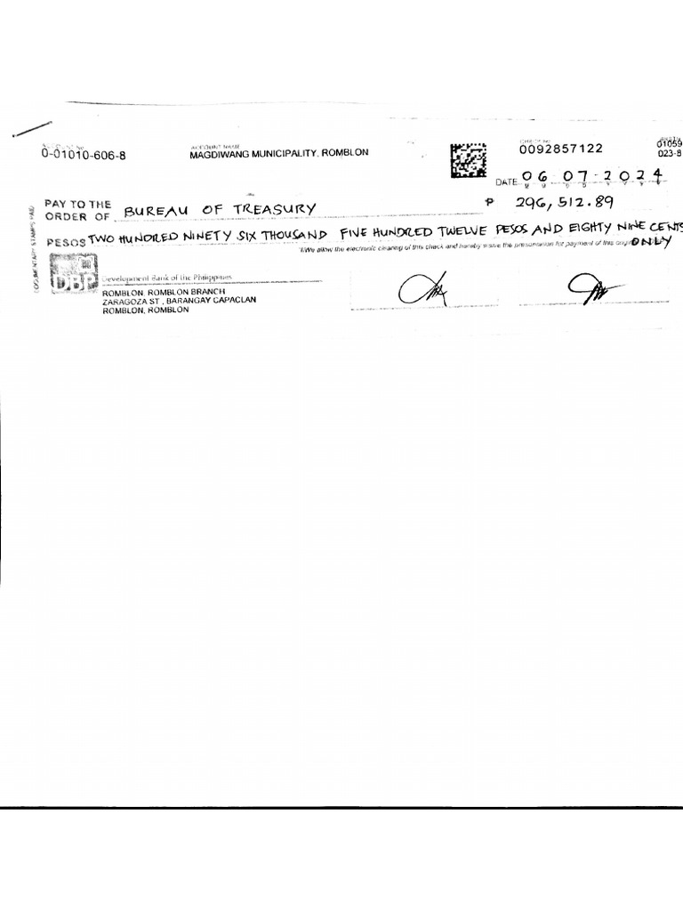 Oncoll Payment Slip | PDF