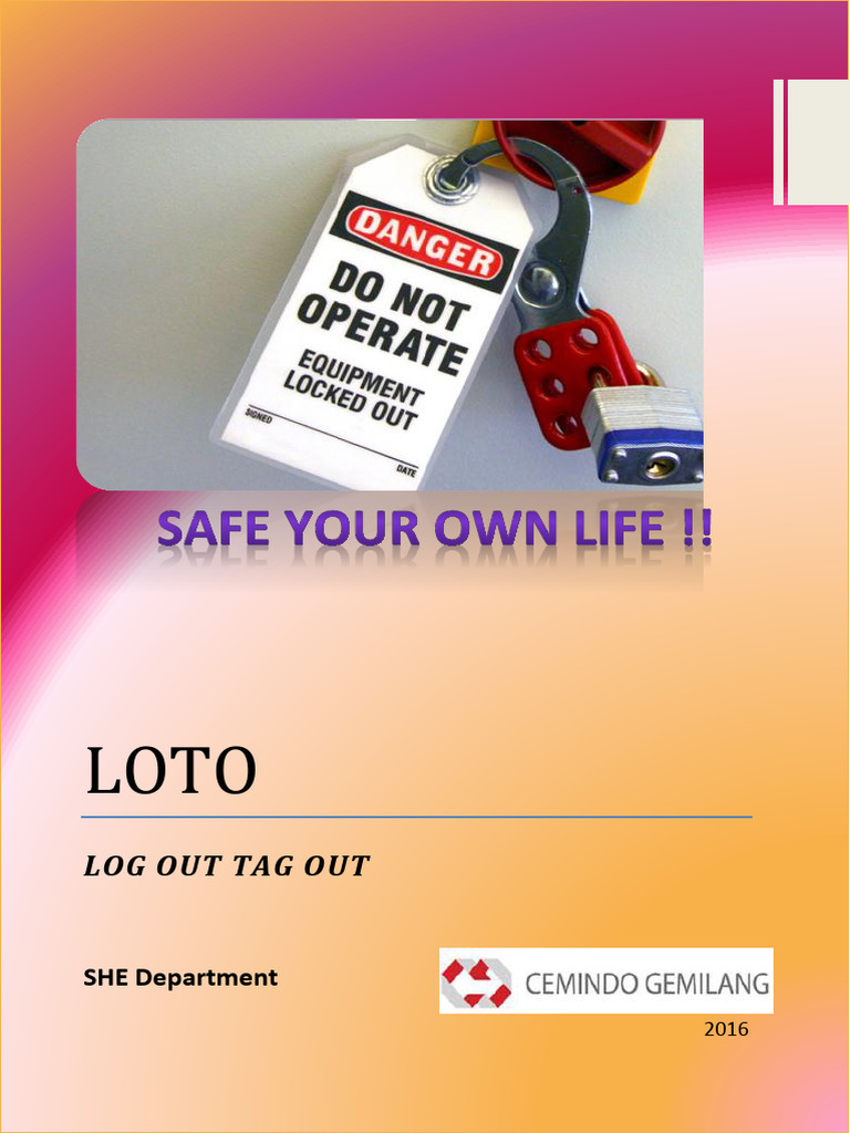 BOOKLET LOTO Final TRP | PDF