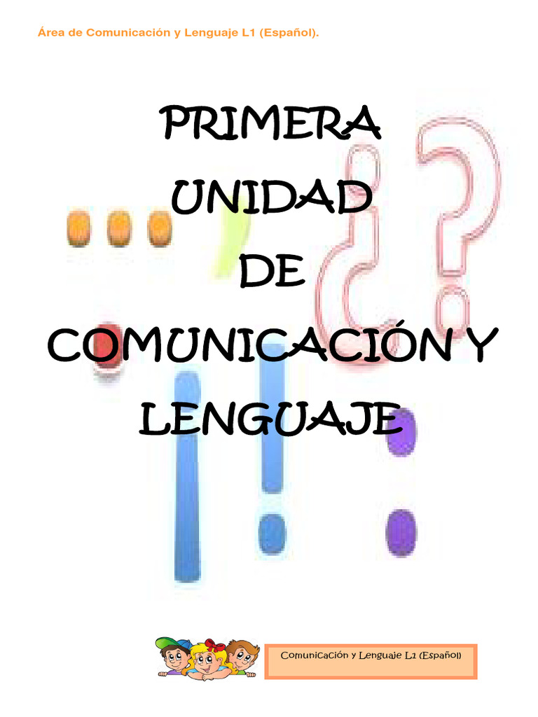 Comunicación y Lenguaje L1 (Idioma Español) - Cuarto | PDF ...