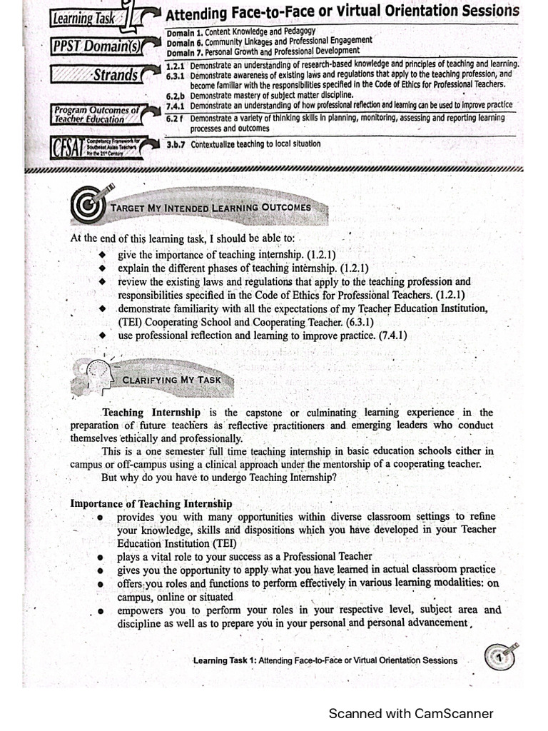 TI Learning Task 1 | PDF