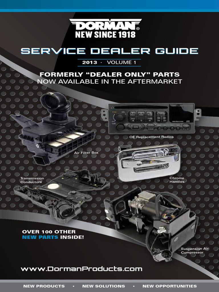 2013v1 Dorman | PDF | Chevrolet Silverado | Dodge