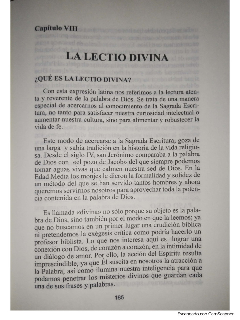 Lectio Divina | PDF