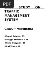 OOAD Unit 5 - Traffic Management System | PDF | Conceptual Model | Class (Computer Programming)