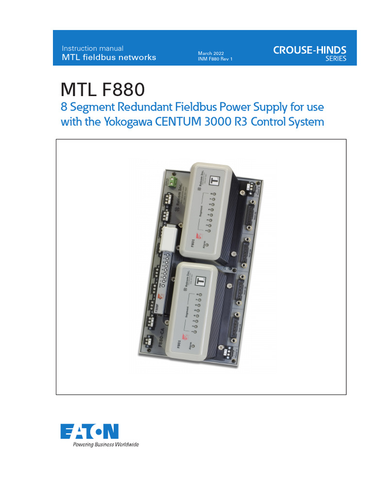 MTL F880 - Rev - 1 - 290322 | PDF | Electrical Connector | Electrical Engineering
