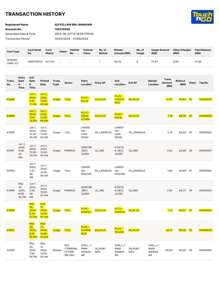 Marta Cosulich Toll | PDF | Banking Technology | Payments