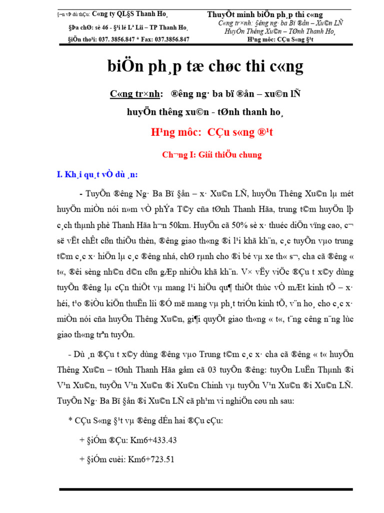 Thuyet Minh BPTC (Phan Cau) | PDF