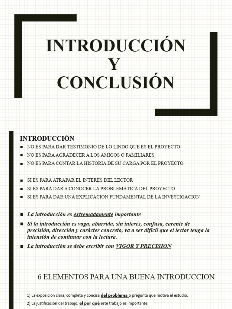 Claves para Introducciones y Conclusiones Efectivas | PDF | Marketing
