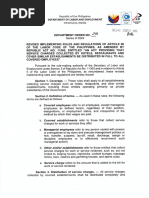 RA No. 11360 - Service Charges | PDF | Employment | Labour Law