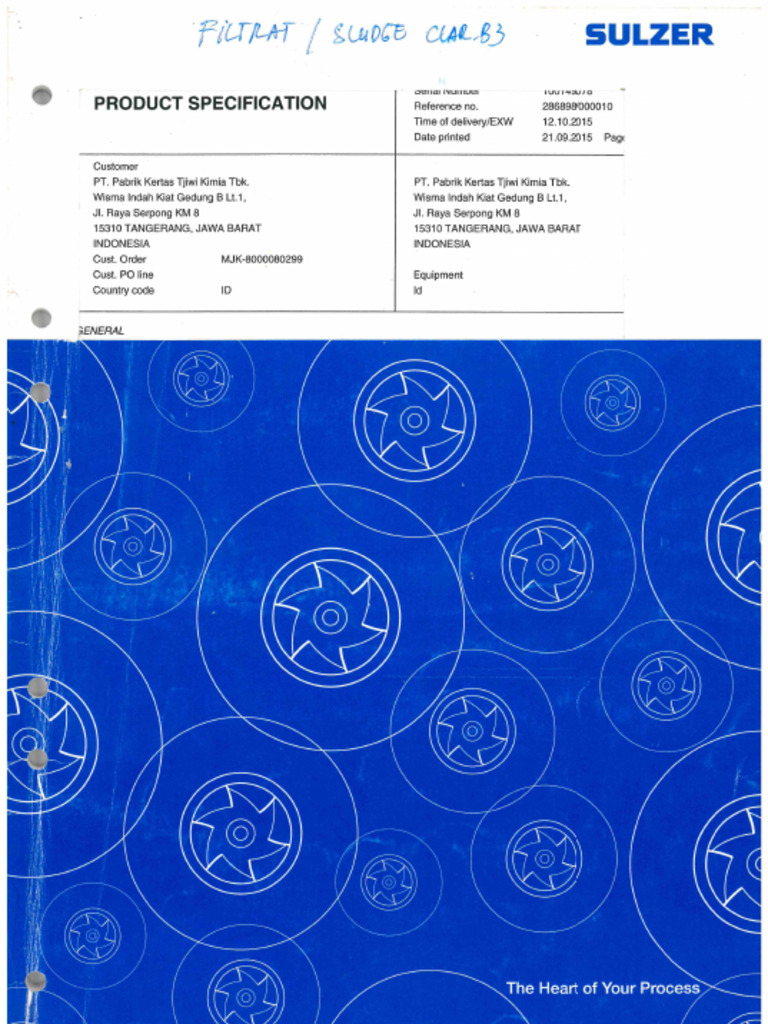 Sulzer Catalog | PDF
