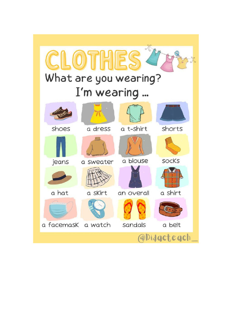 Clothes | PDF