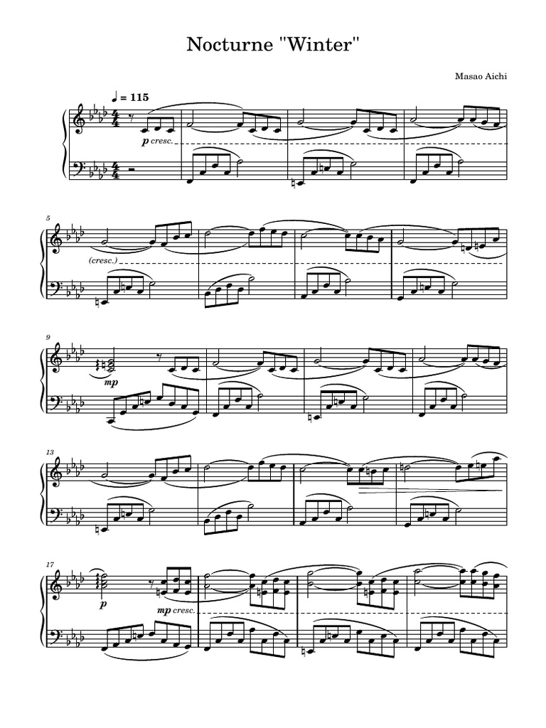 Nocturne Winter | PDF