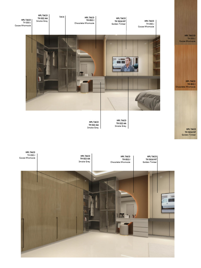 Contoh Kode HPL Untuk Interior Kamar | PDF