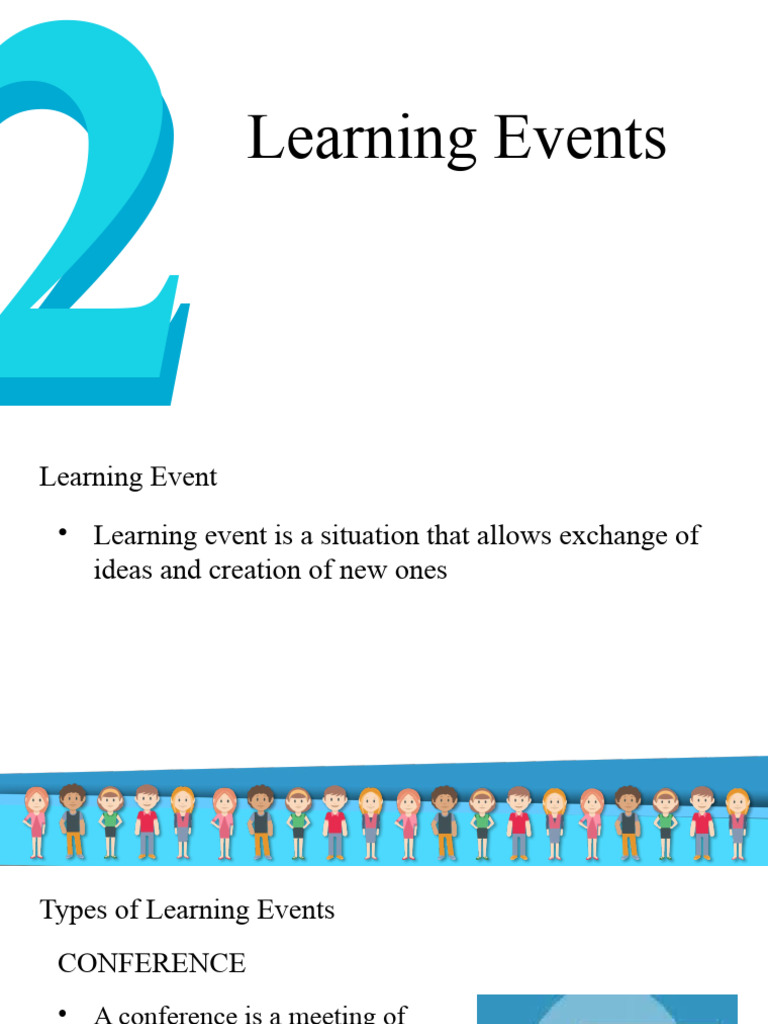 Type of Learning Events | PDF | Learning | Consensus Decision Making