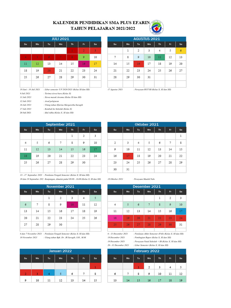 Kalender Pendidikan | PDF