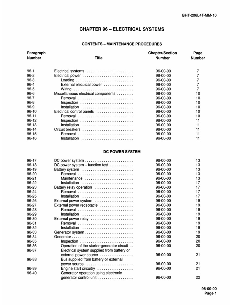 Chapter 96-Electrical Systems | PDF | Electrical Connector | Switch