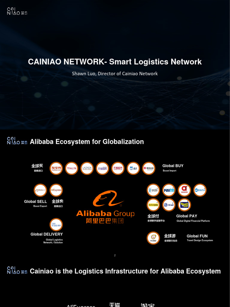 Cainiao - Digital Logistics 1217 | PDF | Logistics | Warehouse