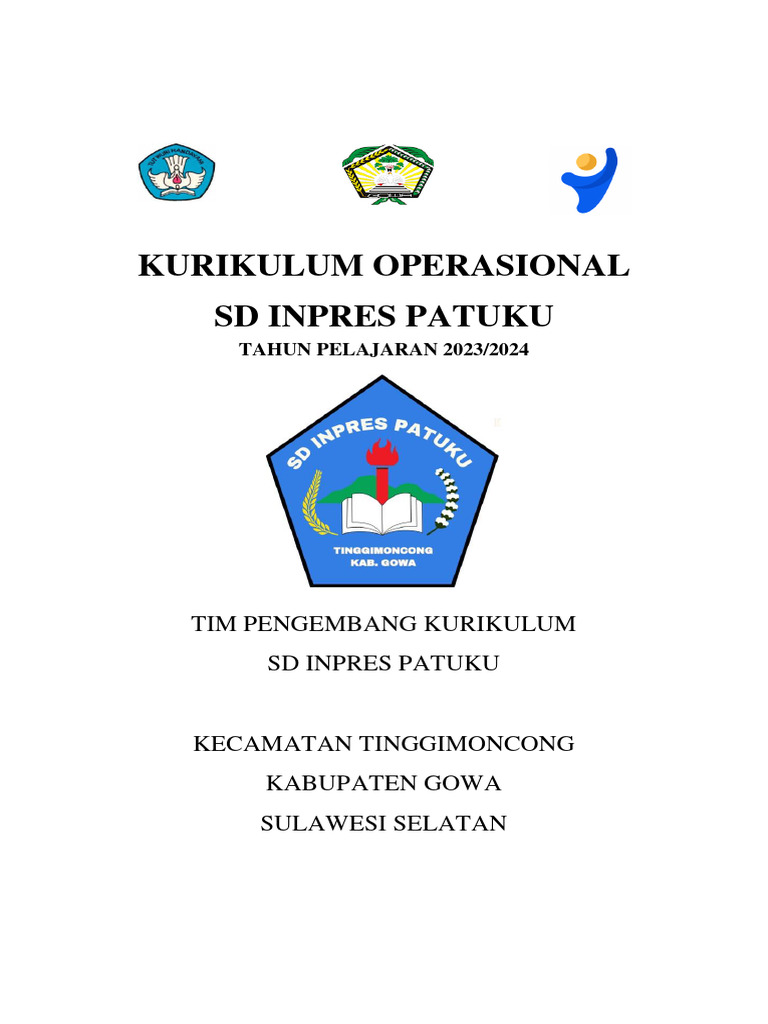 Kosp SD Inpres Patuku | PDF