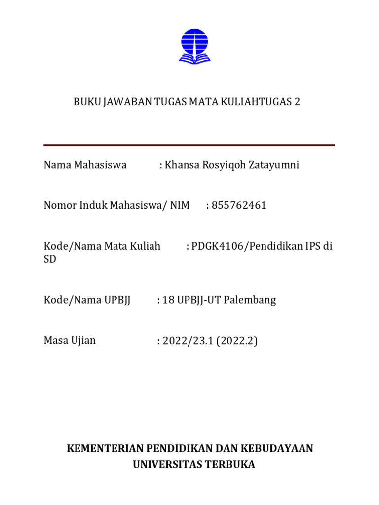 TMK 2 Pendidikan Ips Di SD | PDF