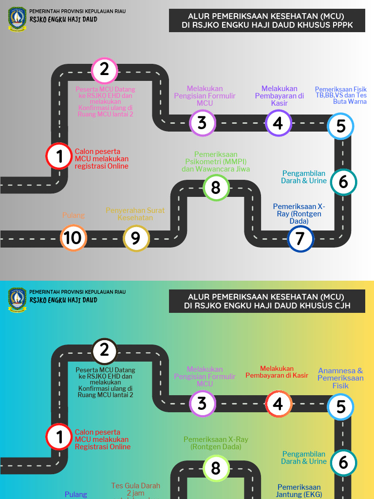 Alur Pemeriksaan Mcu-Rsjko Ehd | PDF
