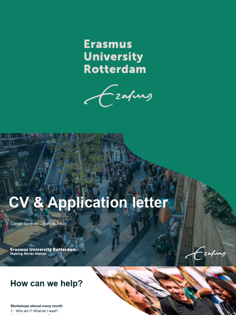 WS - Application Letter and CV | PDF | Motivation | Motivational