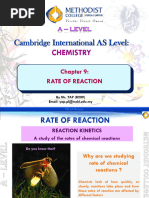 Rate of Reaction - Rates of Reaction - AQA - GCSE Combined Science ...