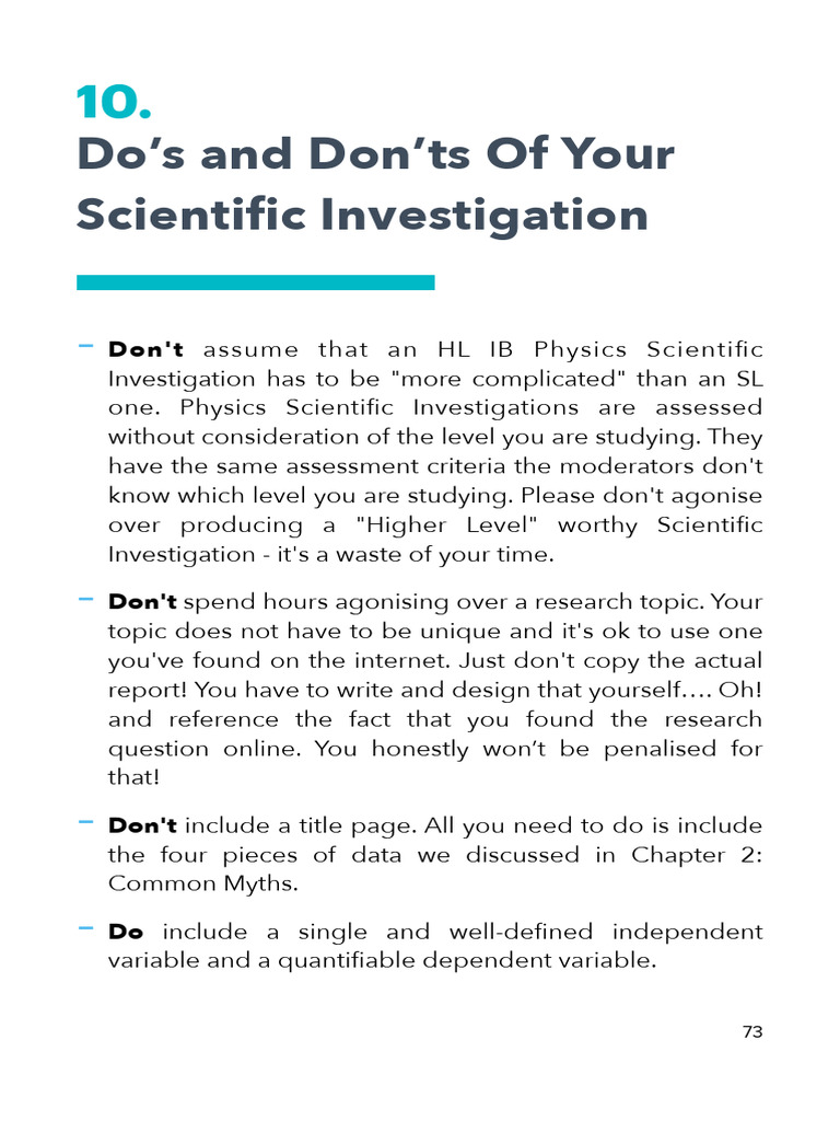 IA Tips - 3 | PDF | Methodology | Experiment