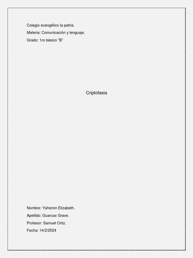 Criptofasia: Lenguaje Secreto de Gemelos | PDF | Gemelo | Lingüística