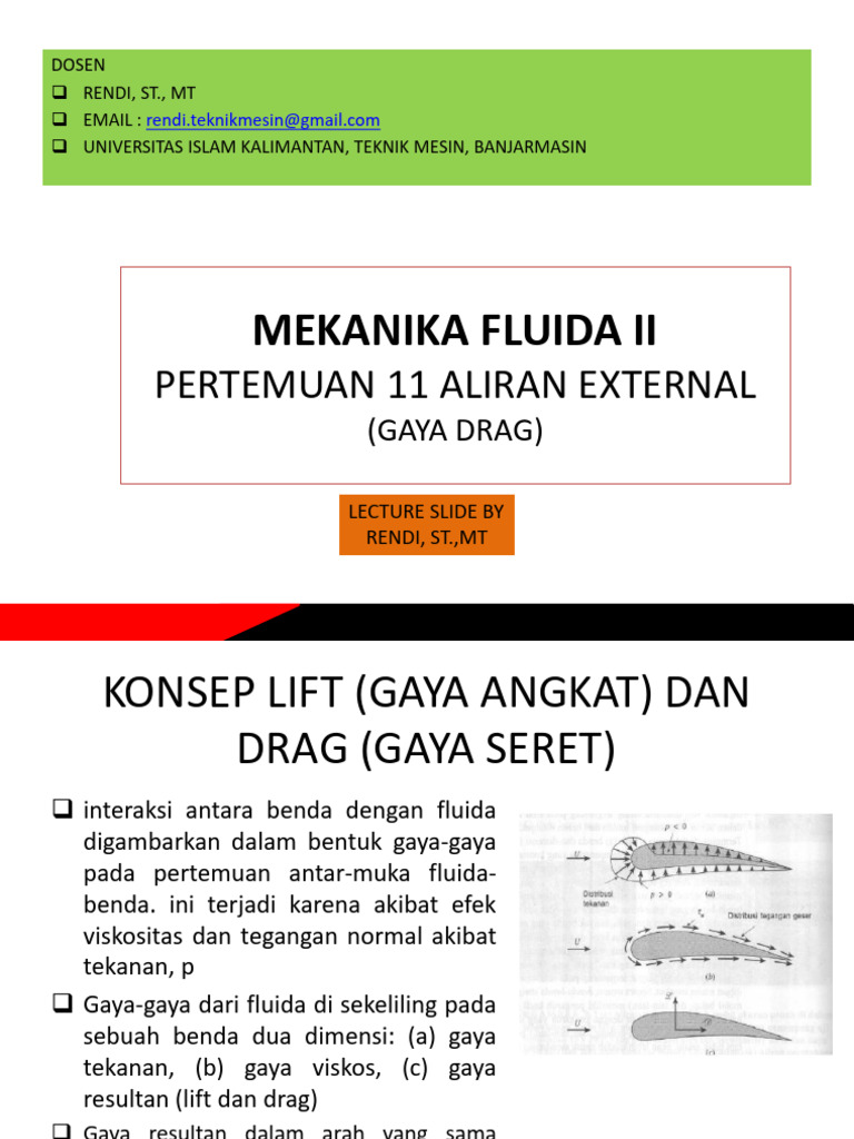 Pertemuan 11 (GAYA DRAG) | PDF | Metode & Bahan Ajar