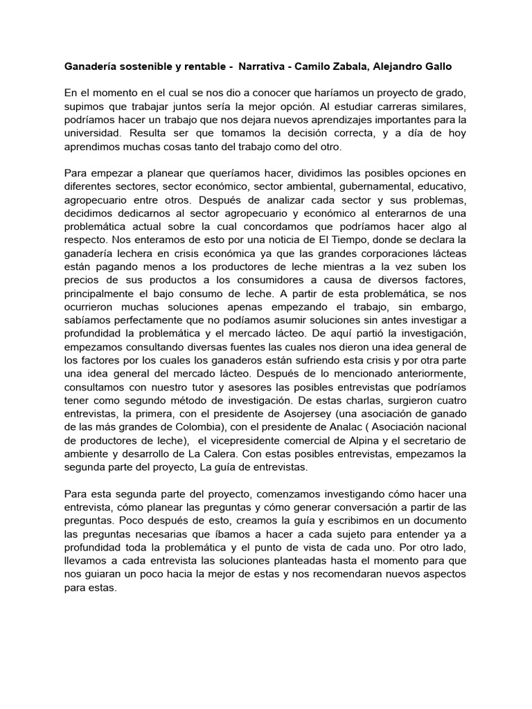 Narra Tiva | PDF | Plan de negocios | Mercado (economía)