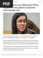 Jodi Arias Testimony Transcripts | PDF | Judiciaries | Courts