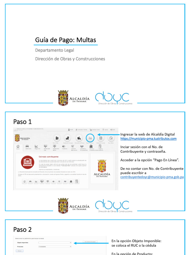 Pago de Multas en Línea | PDF | Finanzas y dinero | Derecho
