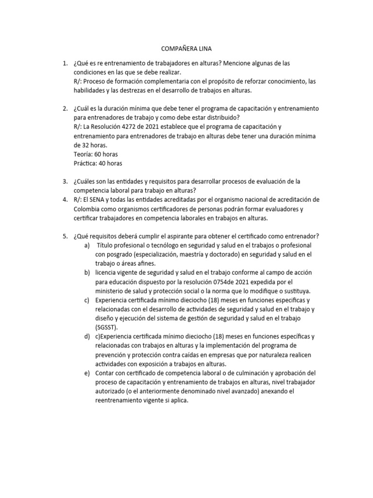 Compañera Lina | PDF