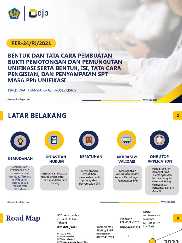 Materi Paparan PER-24 - PJ - 2021 | PDF