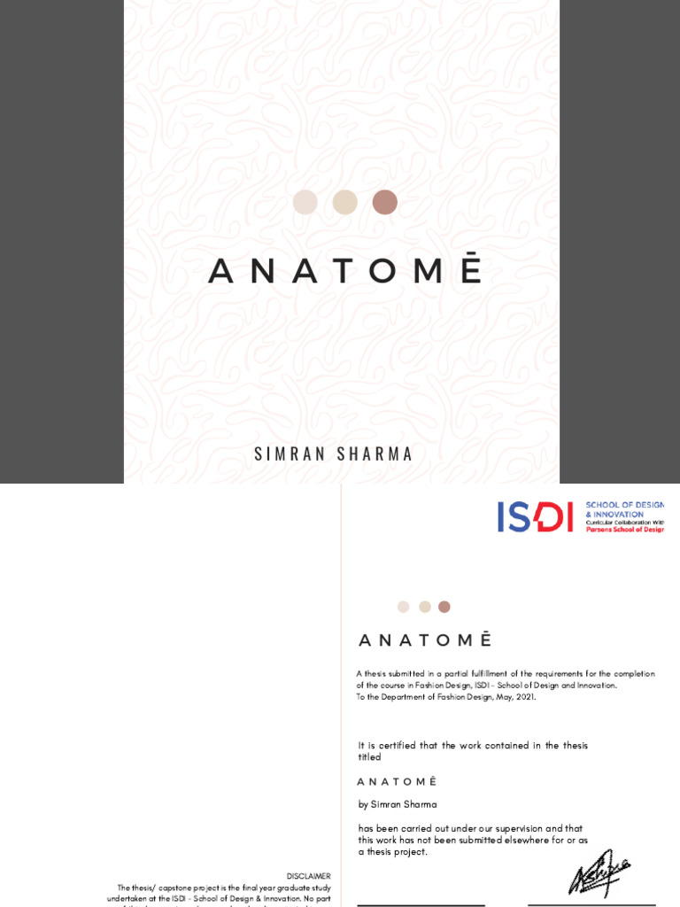 Thesis Book - Simran Sharma | PDF | Anatomy | Heart