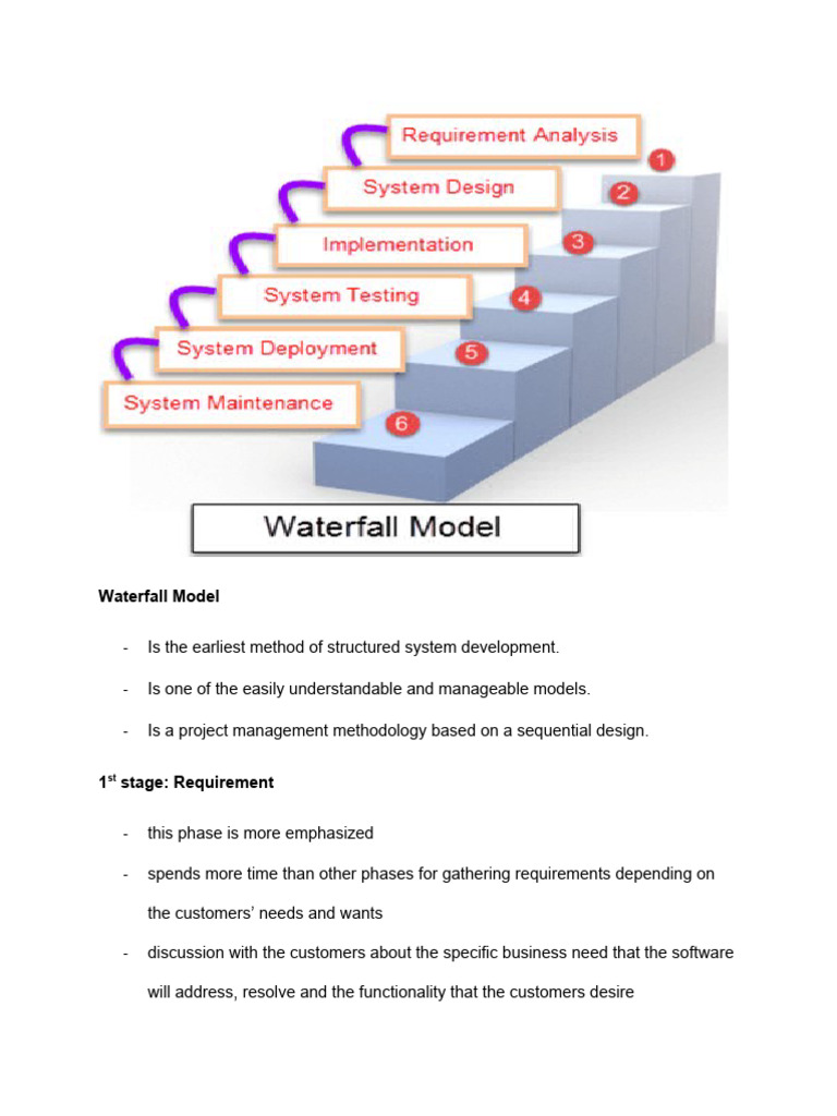 Waterfall Model | PDF