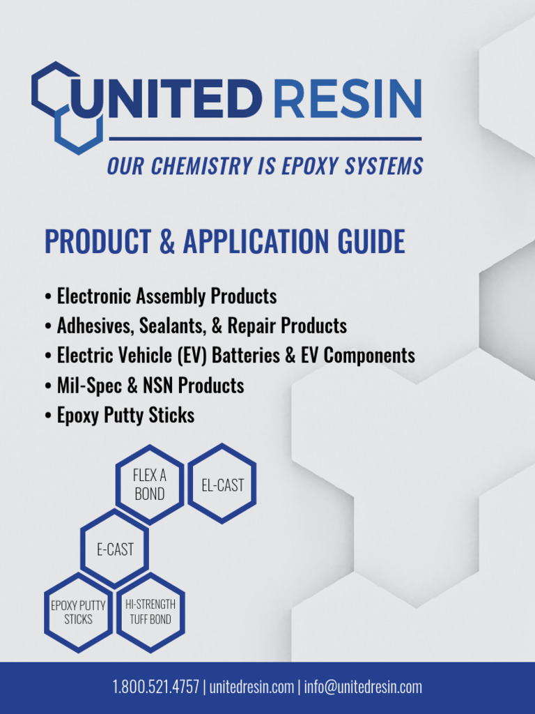 United Resin Epoxy Systems Guide | PDF | Epoxy | Adhesive
