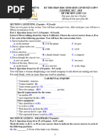 HSK 4 Mock Test Overview | PDF