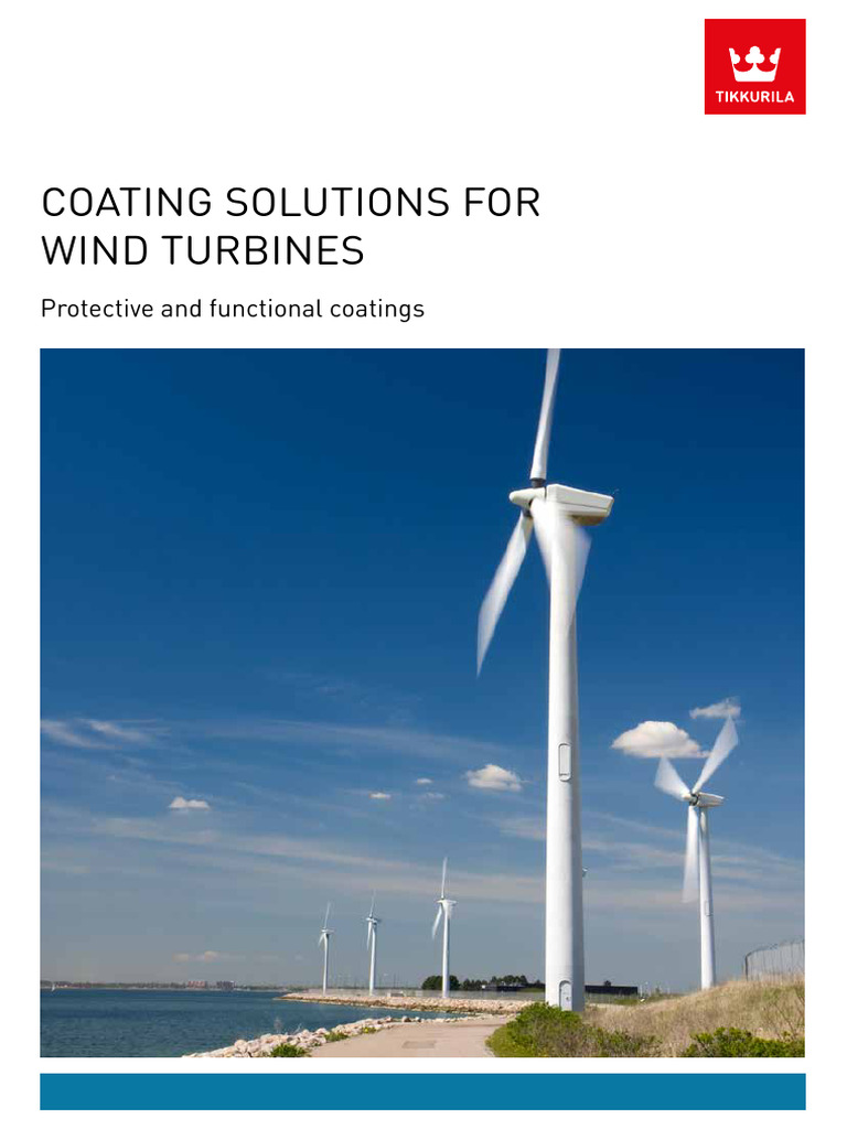 Wind Turbines Low | PDF | Paint | Epoxy