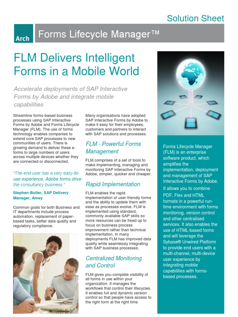 FLM Solution Sheet | PDF | Sap Se | Business Process