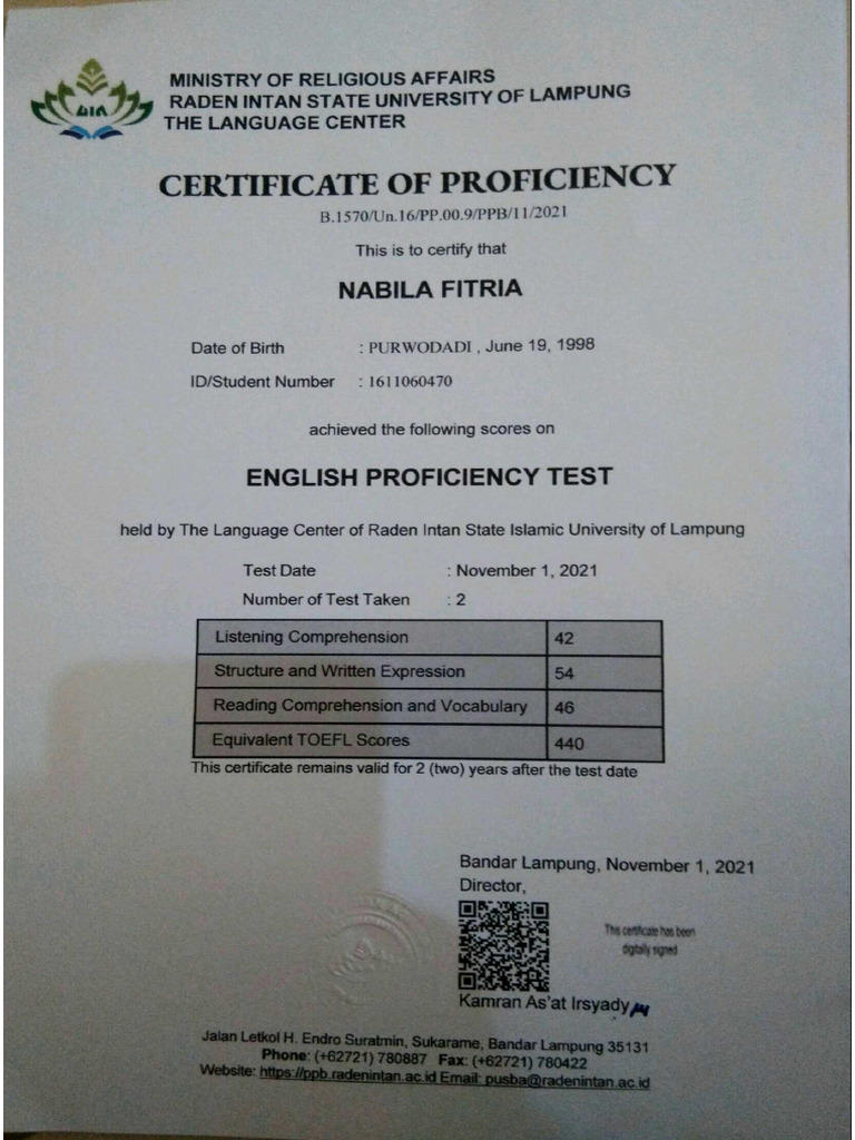 Berkas Nabila Fitria | PDF