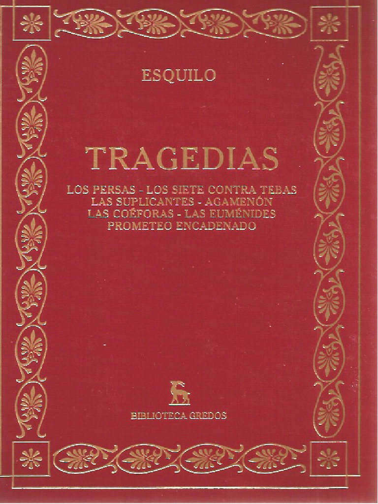 Esquilo Tragedias | PDF