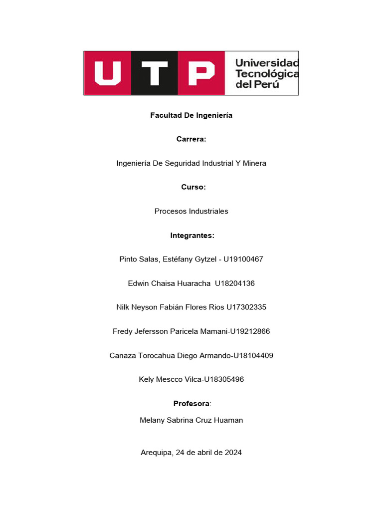 Procesos Industriales ACTUALIZADO | PDF | Textiles | Sector secundario de la economía