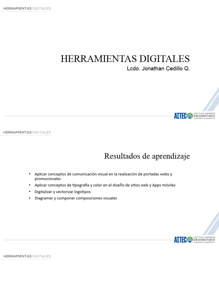 Herramientas Unidad 1-Clase 1 (1) | PDF | Píxel | Ciencias de la Computación
