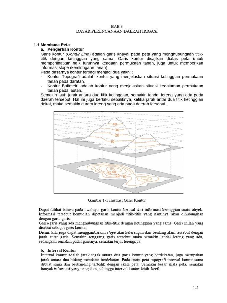 Modul Perencanaan Petak Irigasi | PDF
