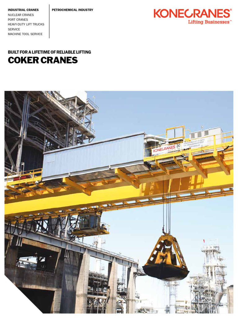 Cokercranes en Jul2016 Konecranes | PDF | Crane (Machine) | Machines