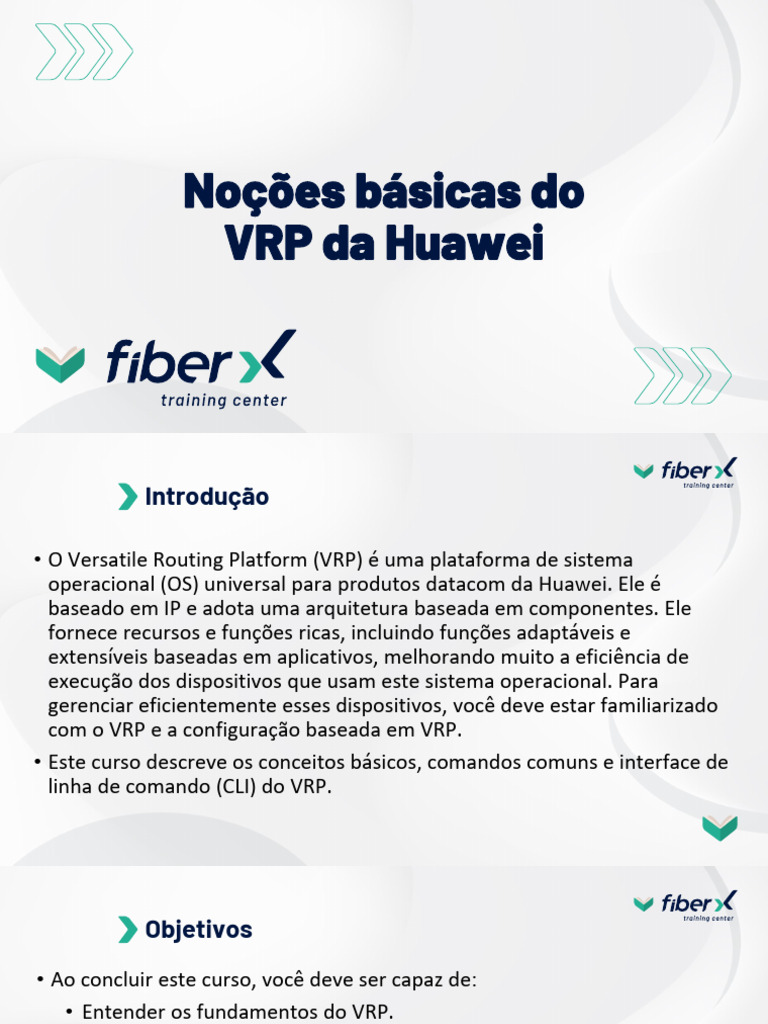 Mod 3 - VRP | PDF | Armazenamento de dados de computador | Porta (rede de computadores)